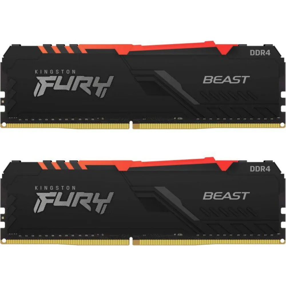 Kingston Fury Beast RGB 64GB DDR4 RAM multicoloured illumination Buy