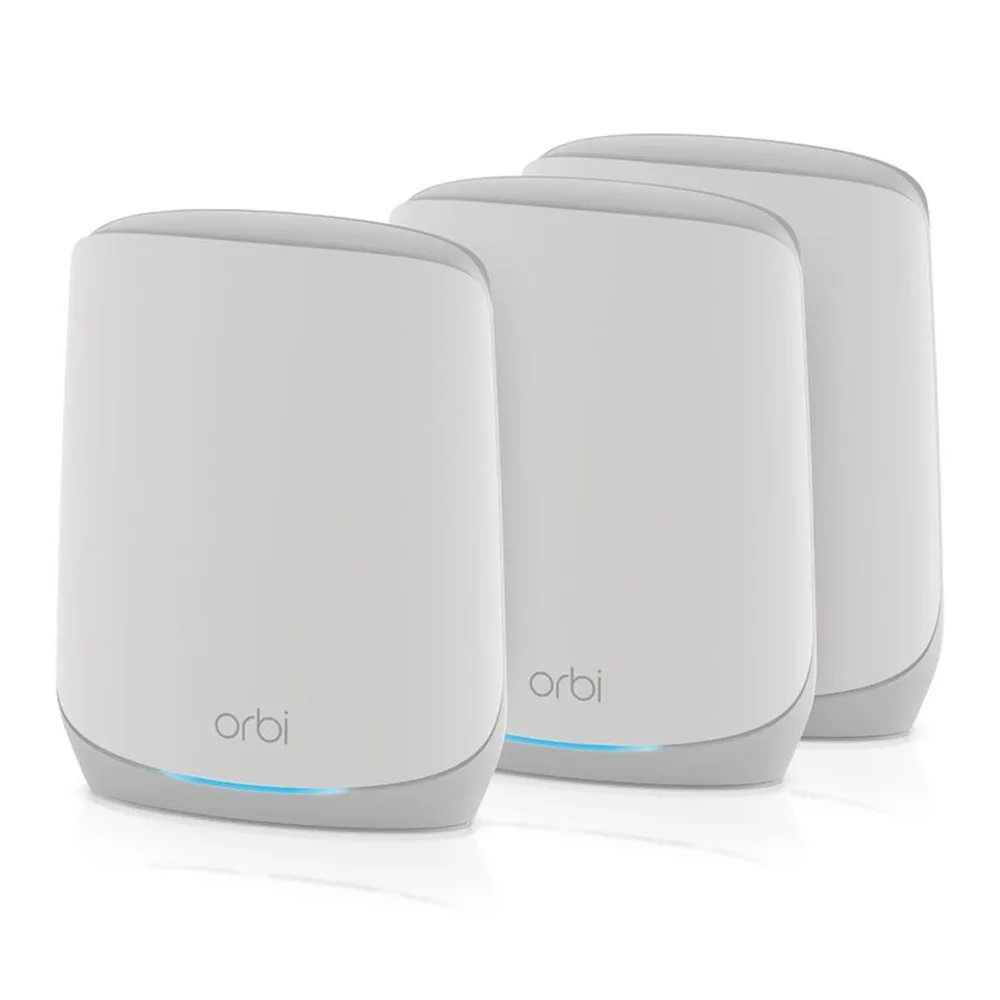 Netgear RBK763S Orbi Mesh mit Mesh-Router RBR760 + 2x Satellit-Repeater ...