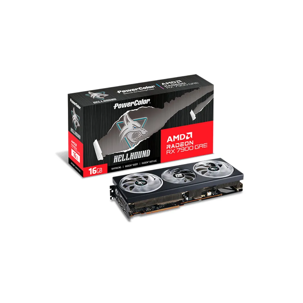 Powercolor Hellhound AMD Radeon RX 7600 XT 16GB GDDR6, 08/21/2023