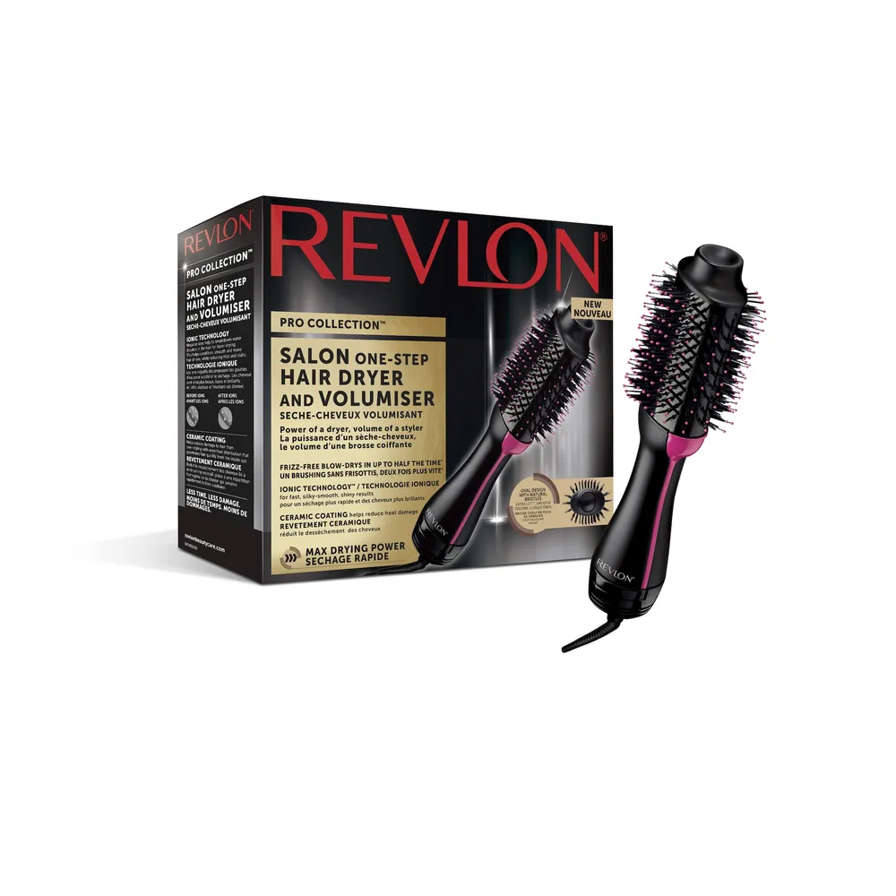 REVLON One-Step Dryer & Voluminzer New Factory black Buy