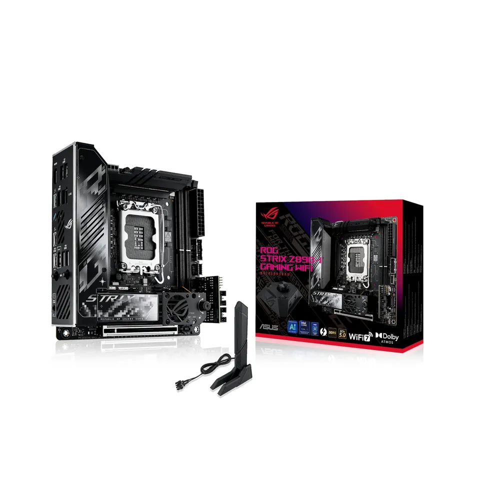 ASUS ROG STRIX Z890-I GAMING WIFI ITX Mainboard Sockel 1851 TB4/HDMI Buy
