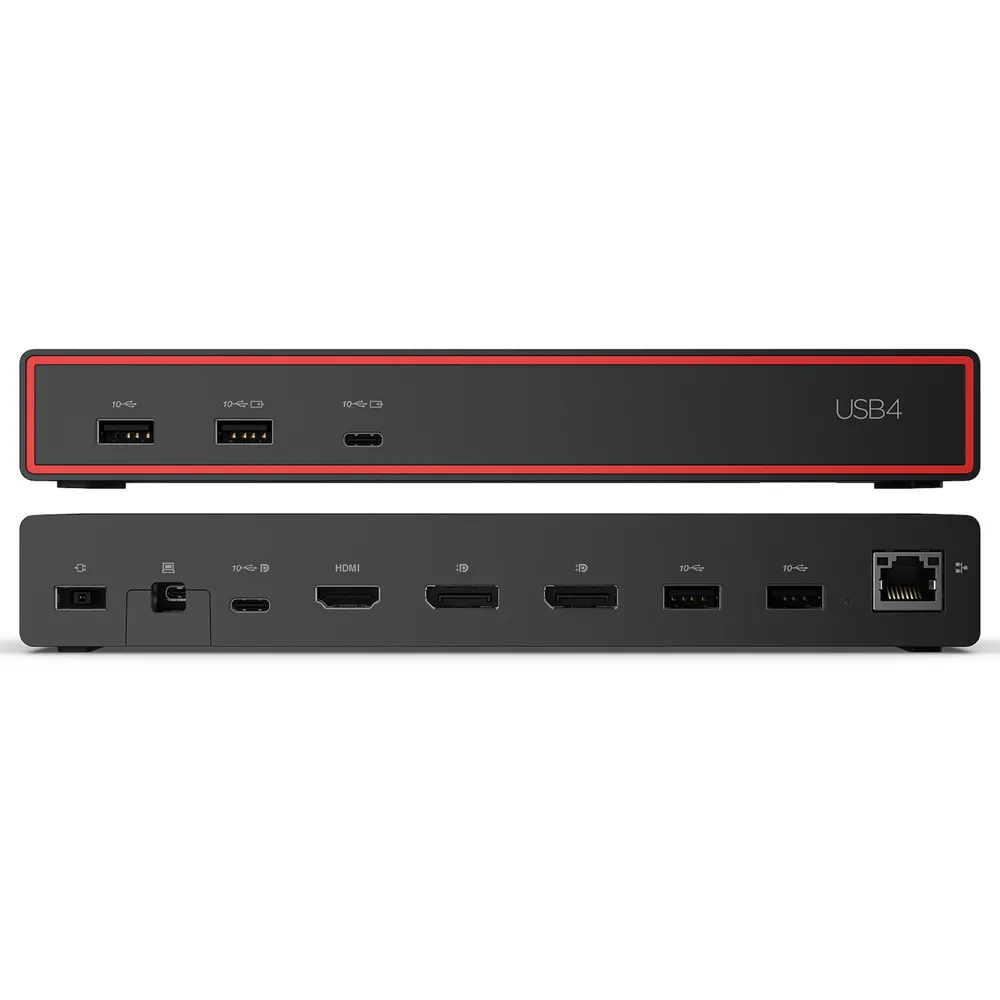 Lenovo ThinkPad USB4 Dock 5000 - 8K/60Hz, 4K/144Hz, 2x DP, 1x HDMI, 4x ...