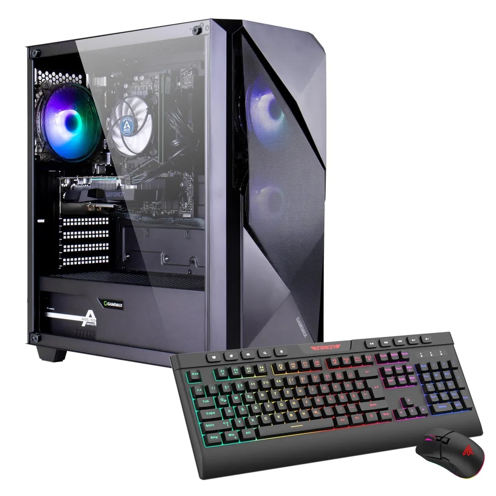 Hyrican GAMEMAX Striker 7817 R7-9700X WAK 16GB/1TB SSD RTX 5060 Ti ...